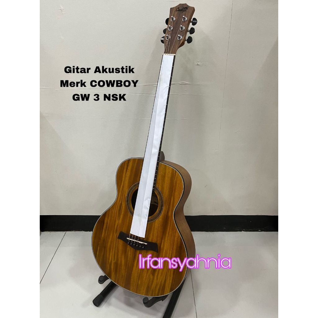 Jual Gitar Cowboy GW 3 akustik 38 inci guitar cowboy GW3 accoustic 38 ...