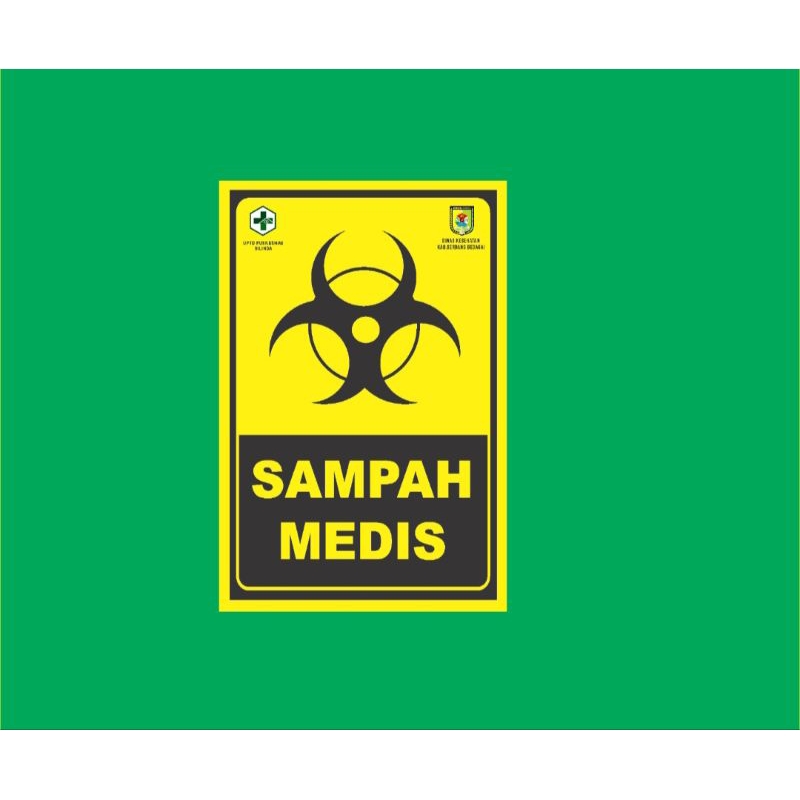 Jual stiker limbah medis cus | Shopee Indonesia