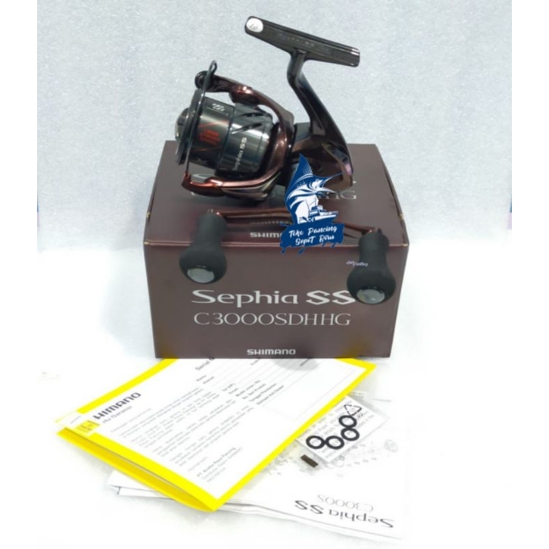 Jual REEL SHIMANO SEPHIA SS C3000SDHHG NEW 2023 | REEL SPINNING | REEL PANCING | ALAT PANCING ...