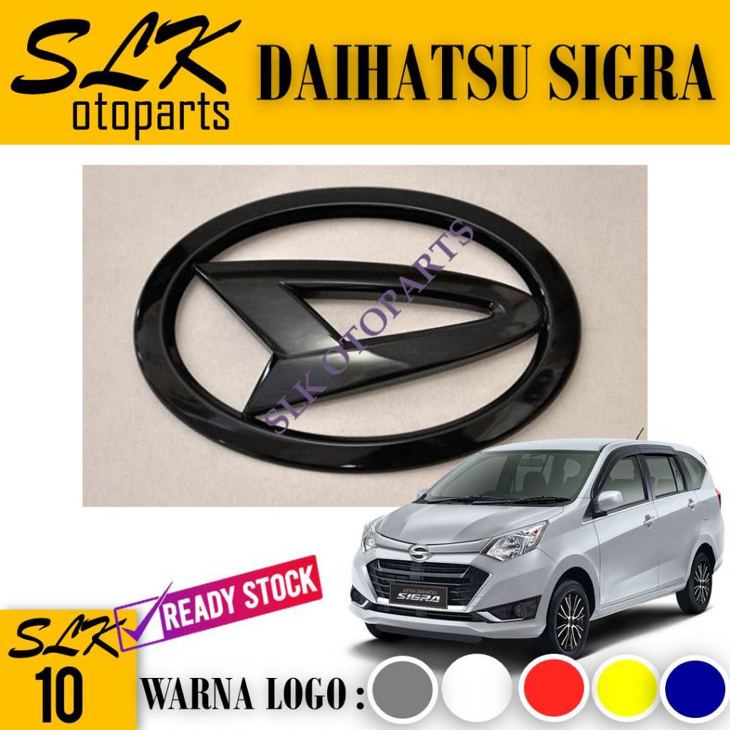 Jual SLK110 - Emblem Logo Mobil Daihatsu Sigra 15cm | Shopee Indonesia