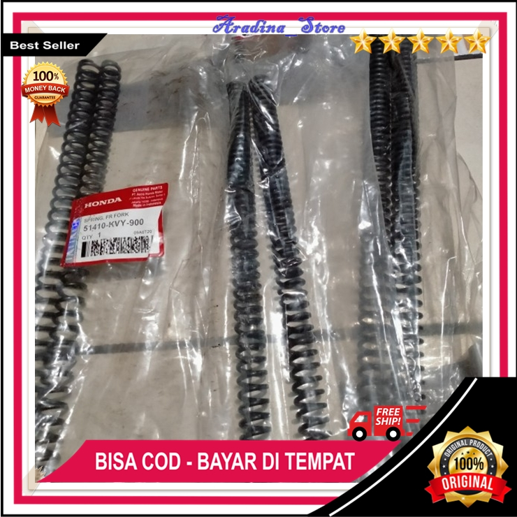 Jual Per Shock Depan Vario 125 Original Ahm per Shock Depan Beat FI ...