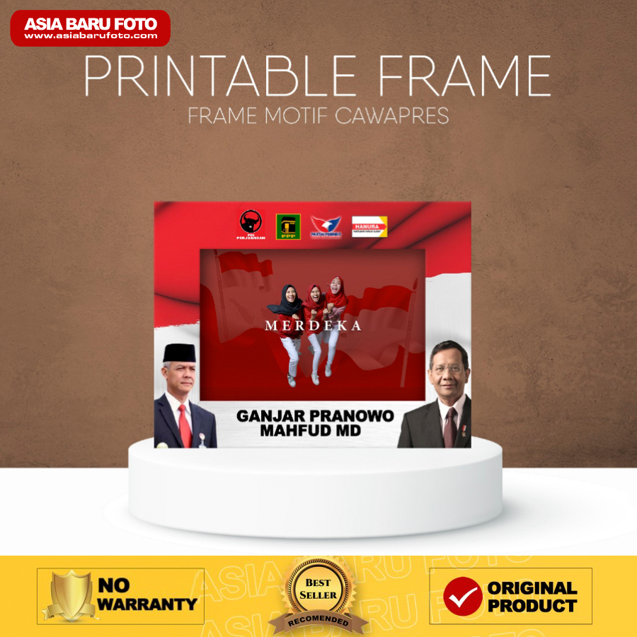 Jual Bingkai/Frame/Figura Printable Spesial Motif Capres | Shopee Indonesia