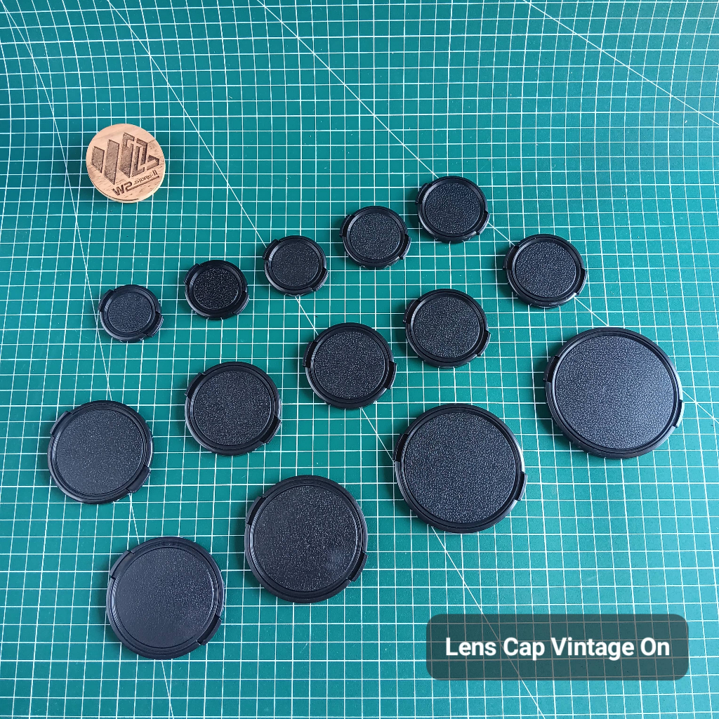 Jual Lens Cap Vintage Snap On Universal 37mm 39mm 40,5mm 43mm 46mm 49mm 52mm 55mm 58mm 62mm 67mm ...