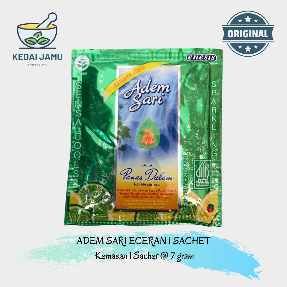 Jual ADEM SARI ECERAN 1 PCS 7 GRAM | Shopee Indonesia