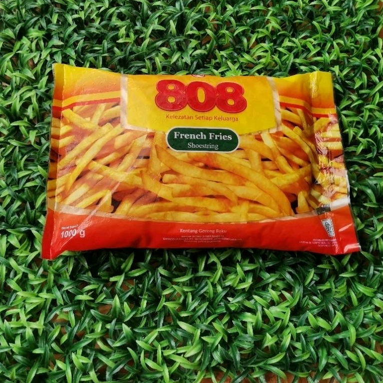 Jual 808 French Fries Shoestring - Kentang Goreng Beku - Berat 1kg | Shopee Indonesia