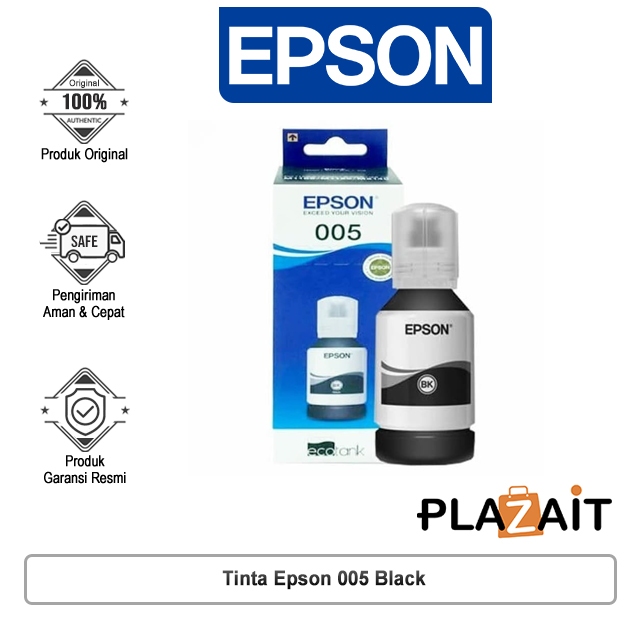 Jual Epson Tinta Ink 005 Black Original | Shopee Indonesia