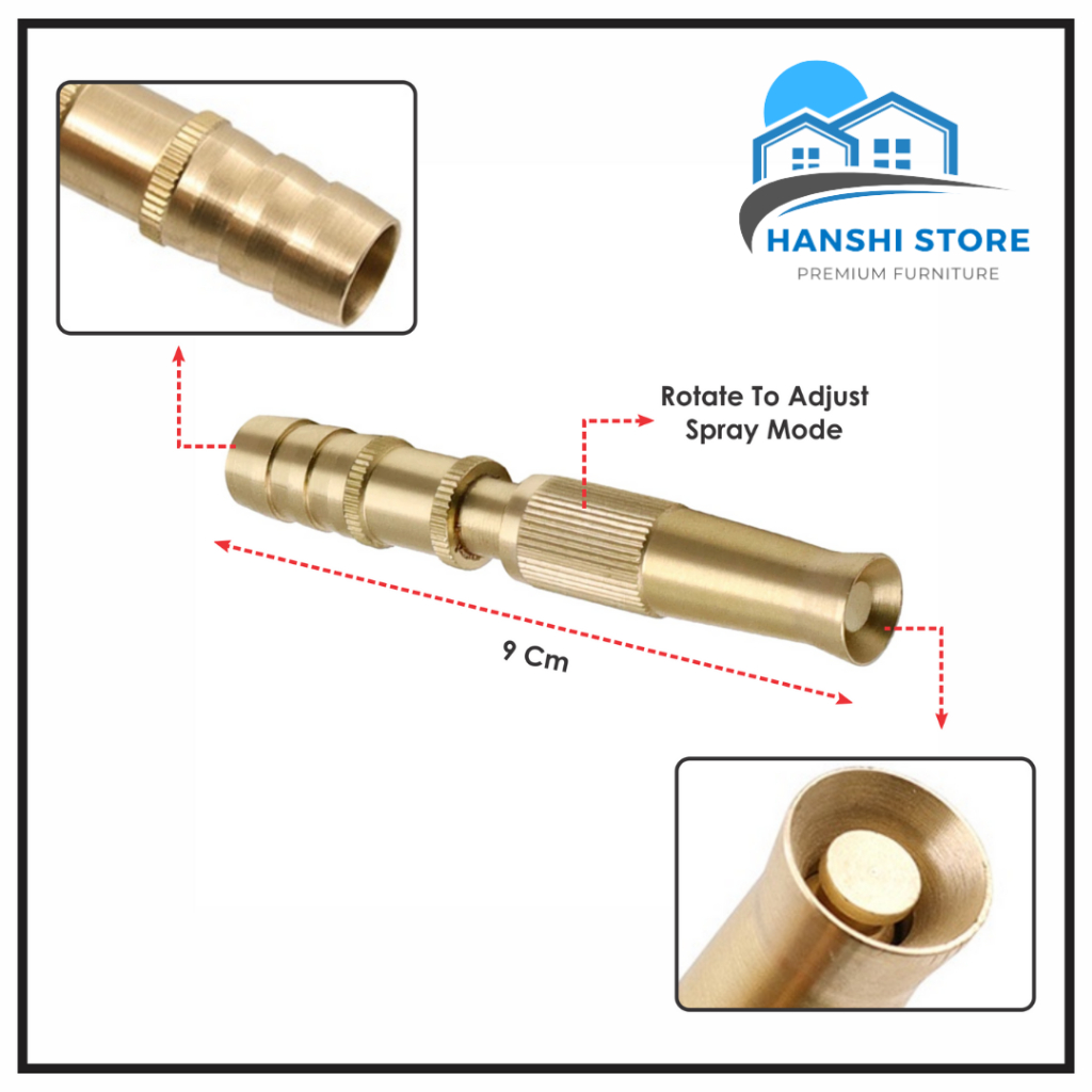 Jual Semprotan Air Kuningan / Hose Nozzle Spray / Semprotan Taman Motor ...