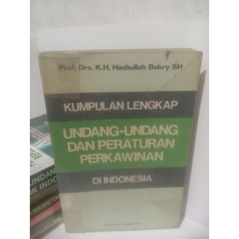 Jual buku kumpulan lengkap undang-undang dan peraturan perkawinan di Indonesia | Shopee Indonesia