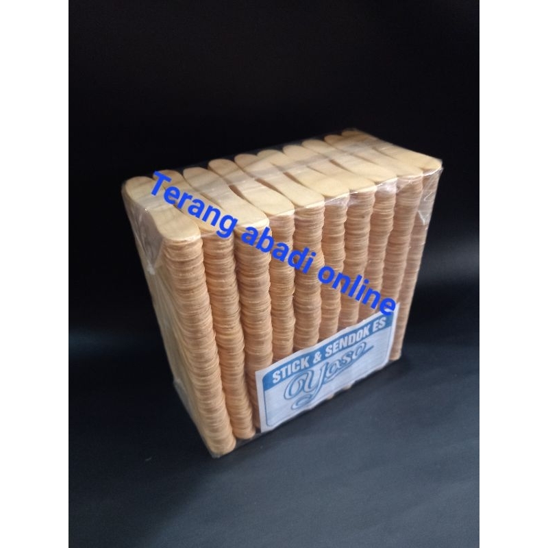 Jual Sendok kayu/sendok ice cream/sendok es krim 1000 pcs | Shopee ...