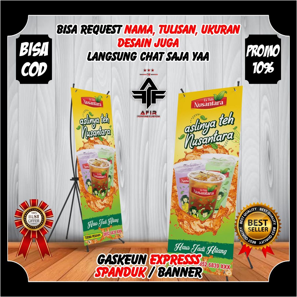 Jual Spanduk Banner Backdrop Es Nusantara / Banner Benner Jualan ...