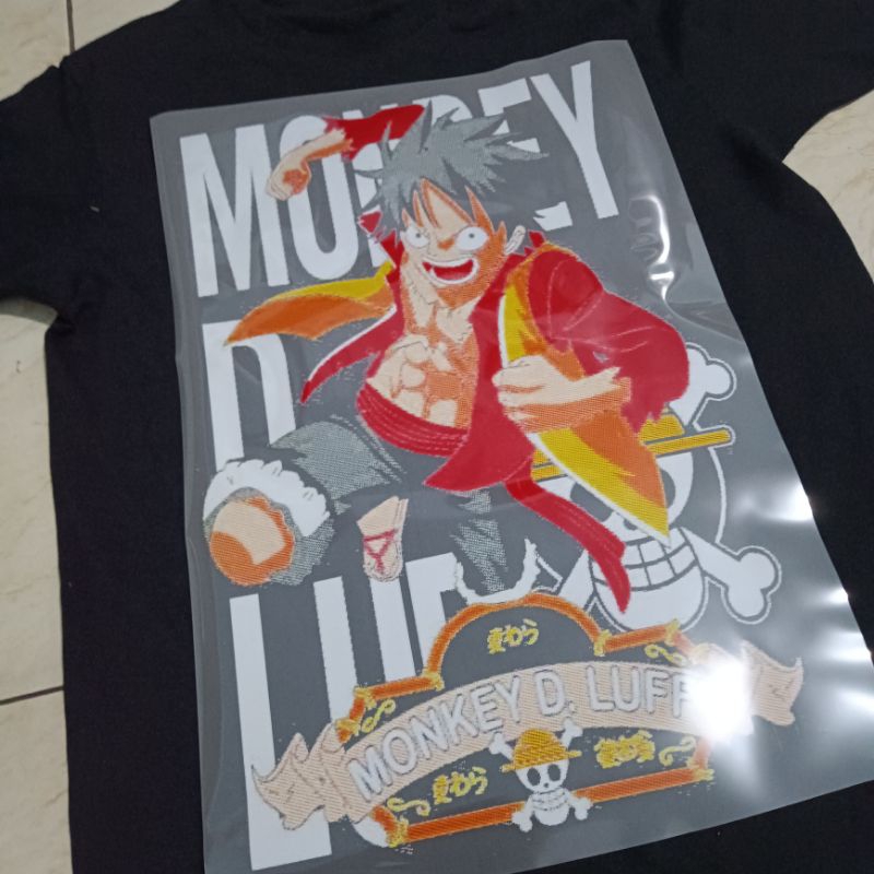 Jual SABLON DTF ANIME LUFFY ONE PIECE SABLON RASTER DTF | Shopee Indonesia