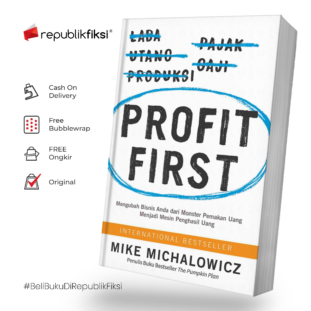 Jual Buku Profit First - Mike Michalowicz - Renebook | Shopee Indonesia