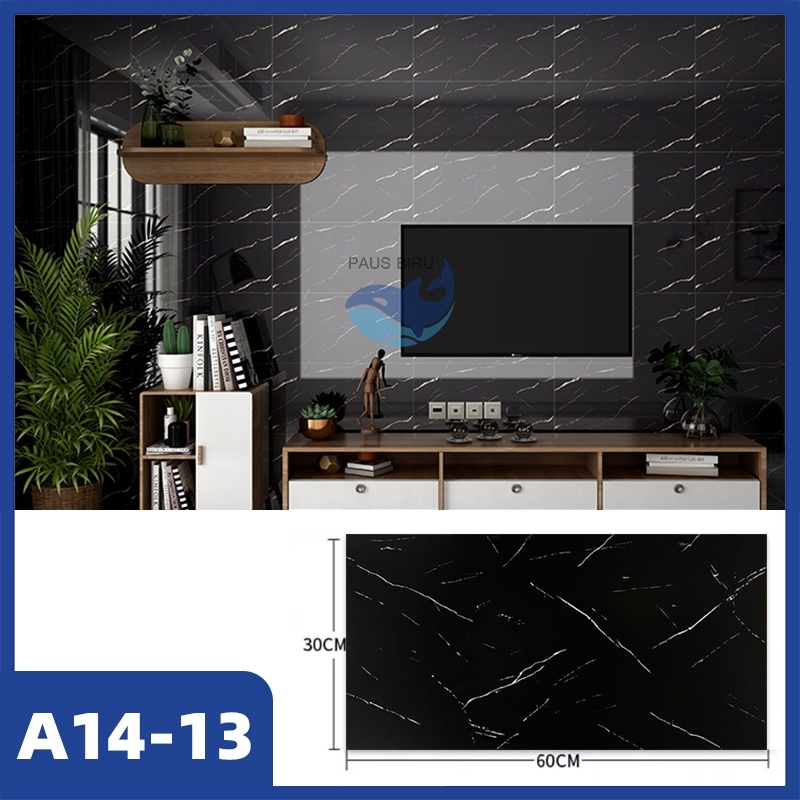 Jual Paus Biru - Granit Wallpaper dinding Keramik Dinding Kamar Stiker Keramik 60 x 30CM (3MM ...