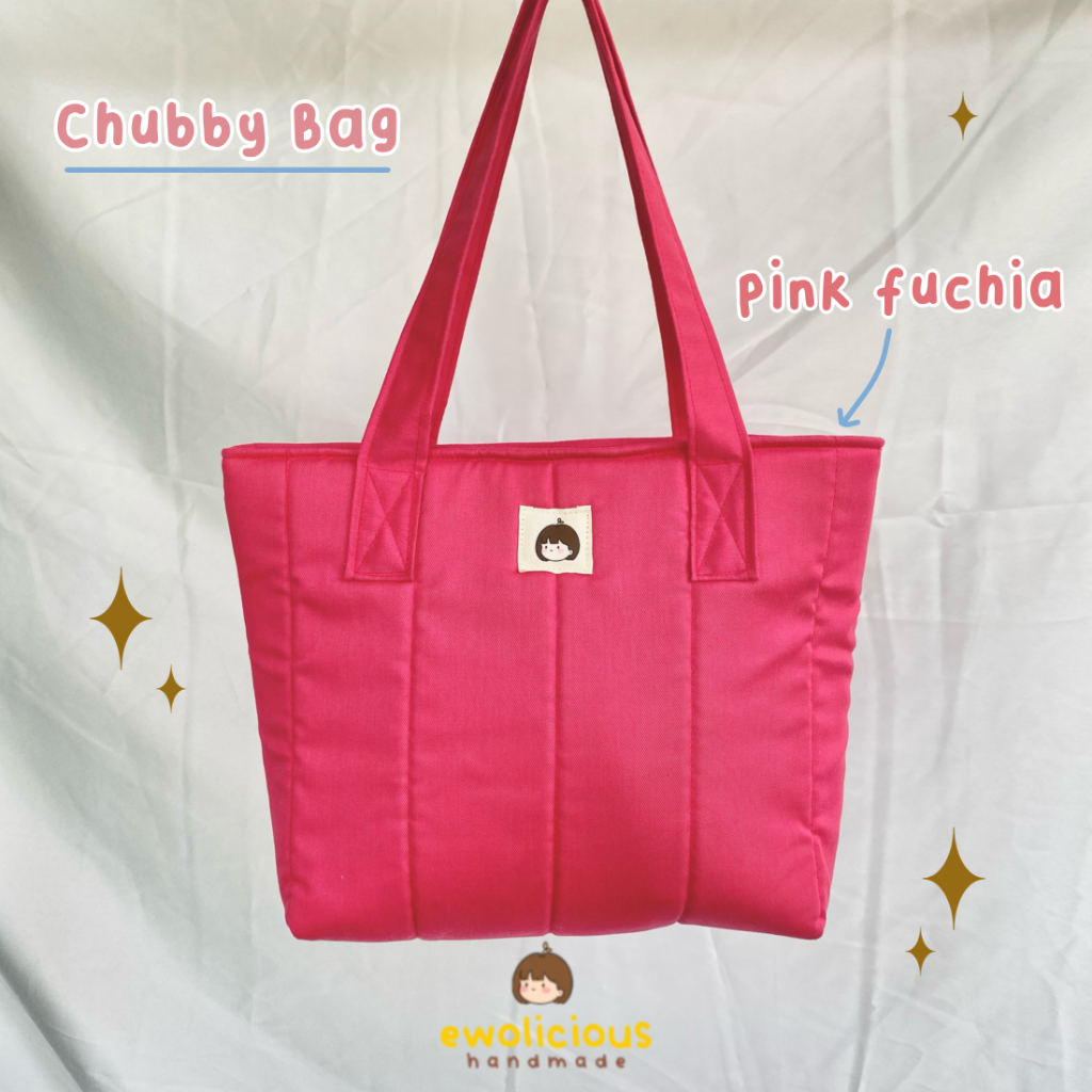 Jual MINI CHUBBY BAG by Ewolicious | Puffy Totebag | Tas Puffy | Shopee ...