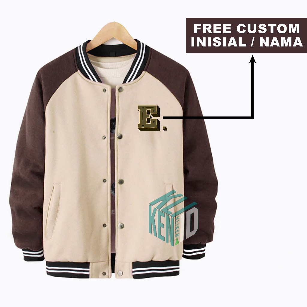 Jual Jaket Varsity Bigsize Bisa Custom Warna dan sablon ukuran xxl xxxl ...