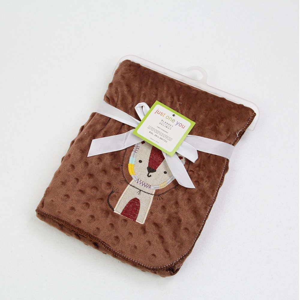 Jual Selimut Bayi Fleece Minky Dot / Baby Blanket Tanpa Topi | Shopee ...
