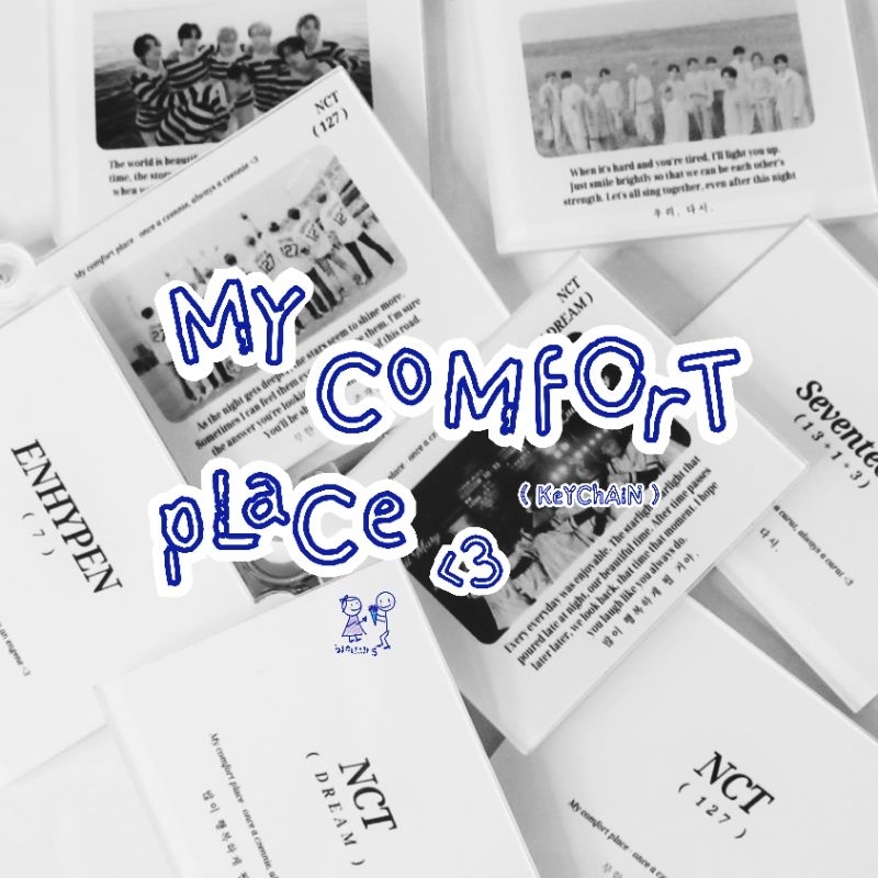 Jual [READY STOCK] My Comfort Place Keychain | SEVENTEEN-NCT DREAM-NCT ...