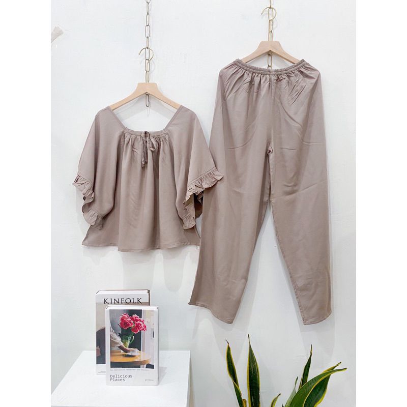 Jual ONESET RAYON PREMIUM (ONESET ATASAN DAN CELANA) | Shopee Indonesia