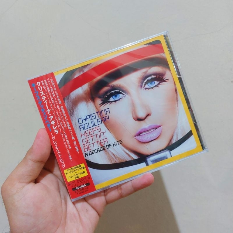 Jual CD DVD CHRISTINA AGUILERA - KEEPS GETTIN' BETTER A DECADE OF HITS ...