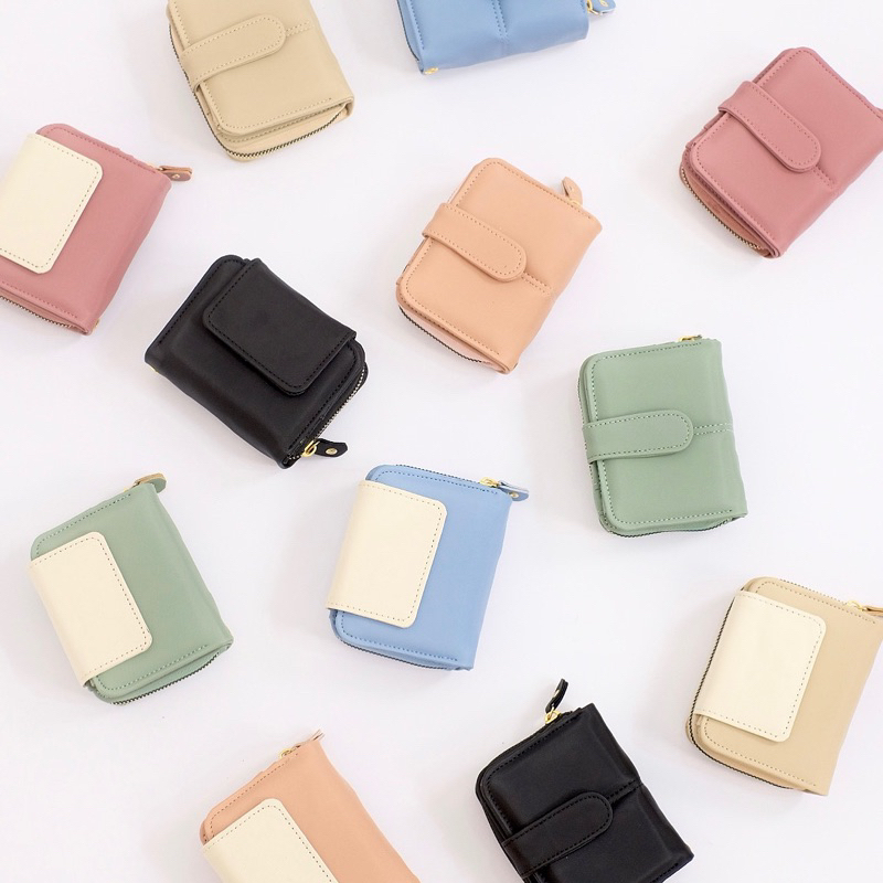 Jual Wallet mini Card holder Code Flowy wallet (OPEN RESELLER) | Shopee ...