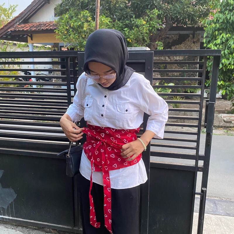 Jual OBI BELT BATIK JUMPUTAN// OBI BELT KEKINIAN // IKAT PINGGANG ...