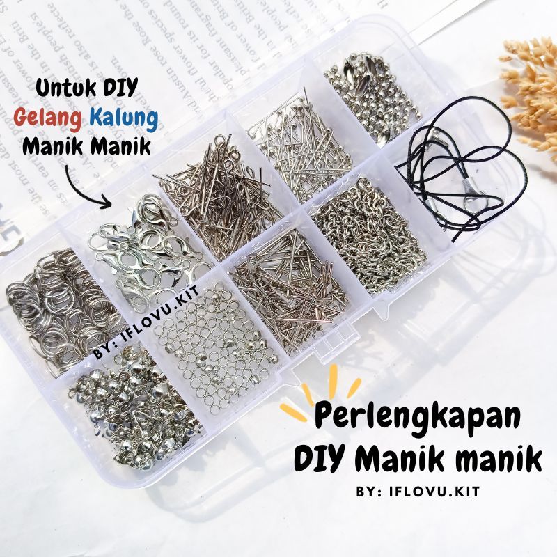 Jual DIY Manik Manik Set Meronce Gelang Kalung + Tang Aksesoris 3 in 1 Multifungsi | Kodokan ...
