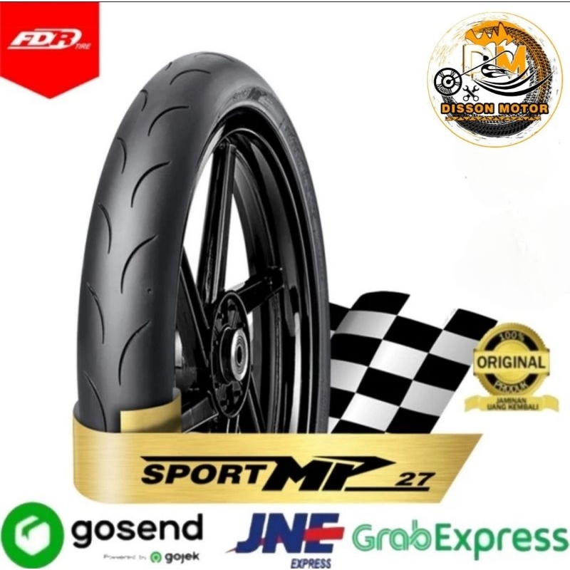 Jual Ban Motor FDR Sport MP27 90/80-14 TL Ban Soft Compound | Shopee ...