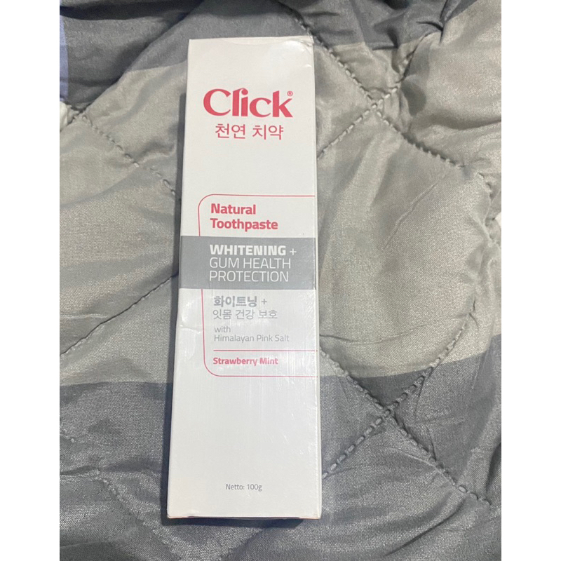 Jual Click Pasta Gigi Strawberry Mint | Shopee Indonesia