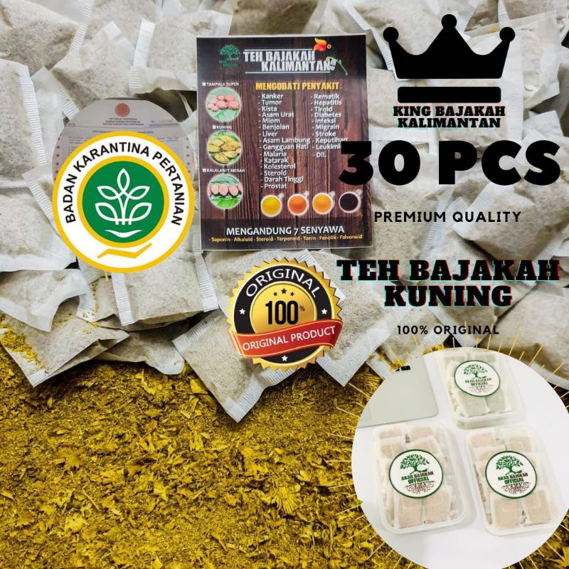 Jual teh bajakah kuning asli kalimantan | Shopee Indonesia