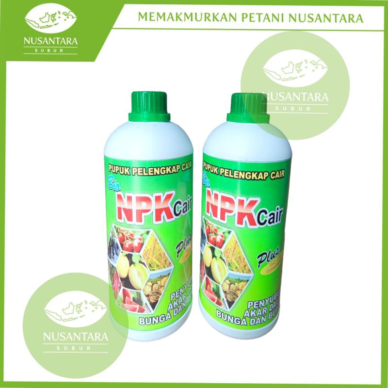 Jual PUPUK BIO NPK CAIR PLUS Ga3 21% 1Liter | Shopee Indonesia