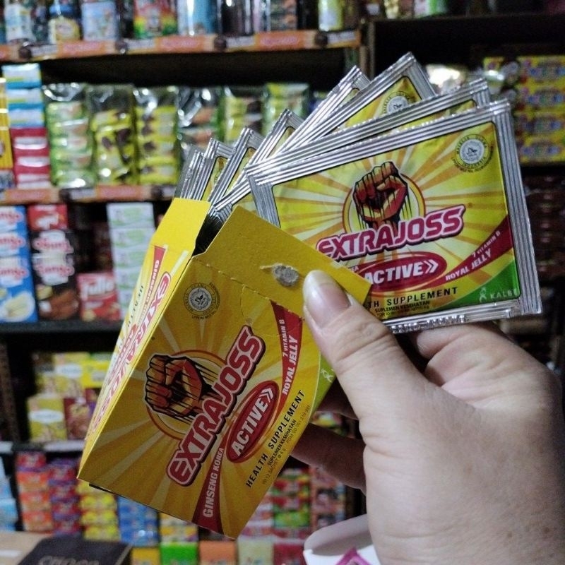 Jual EXTRA JOSS harga 1 box (isi 12sachet) | Shopee Indonesia