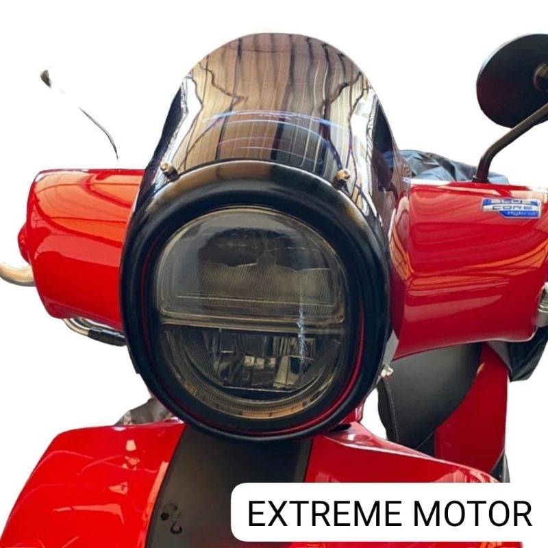 Jual visor mini fazzio atau visor topi yamaha fazzio atau windshield ...