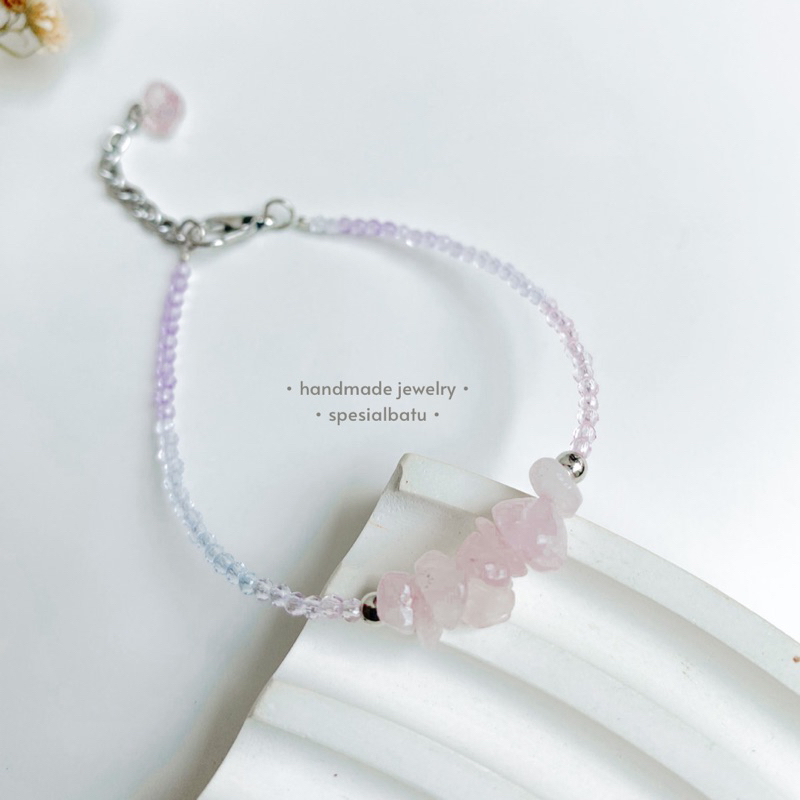 Jual Gelang Batu Giok Asli Alam Manik Manik Aesthetic Korea Beads ...