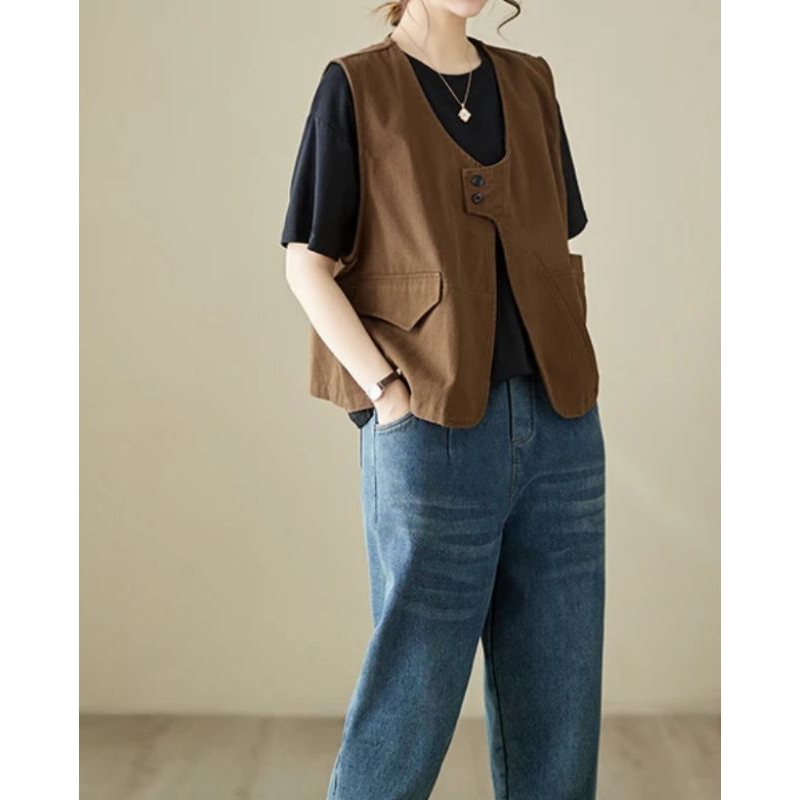 Jual Rompi Wanita model korea kekinian/vest wanita/bolero/atasan wanita | Shopee Indonesia