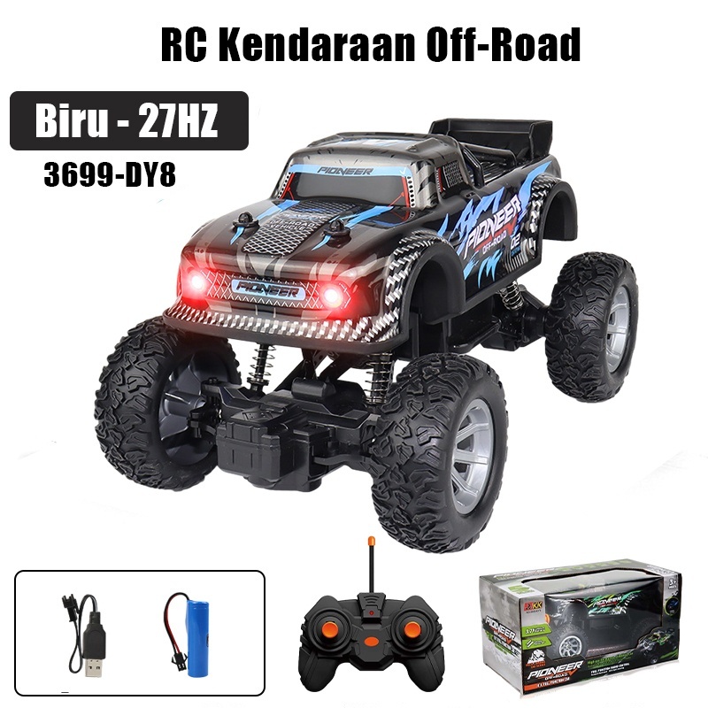 Jual 1:18 Mainan Mobil Remote Control Off-Road 2WD Powerful Alloy ...