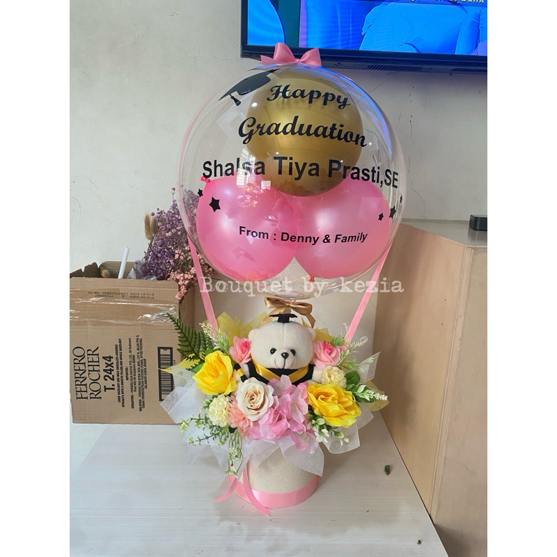 Jual (READY 2-5 jam) Bloom Box balon bunga Grand Opening | Bucket ...