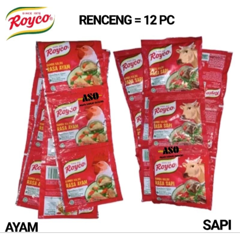 Jual ROYCO SASET ISI 12 PCS | Shopee Indonesia