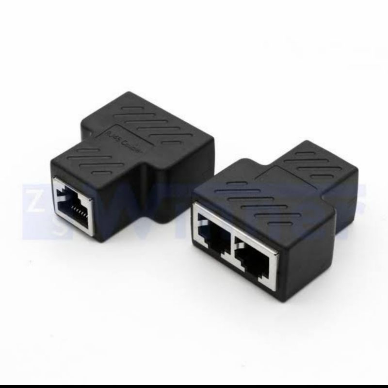 Jual DOUBLE BARREL RJ45 - METAL COUPLER FEMALE RJ 45 CONNECTION AND 1 ...