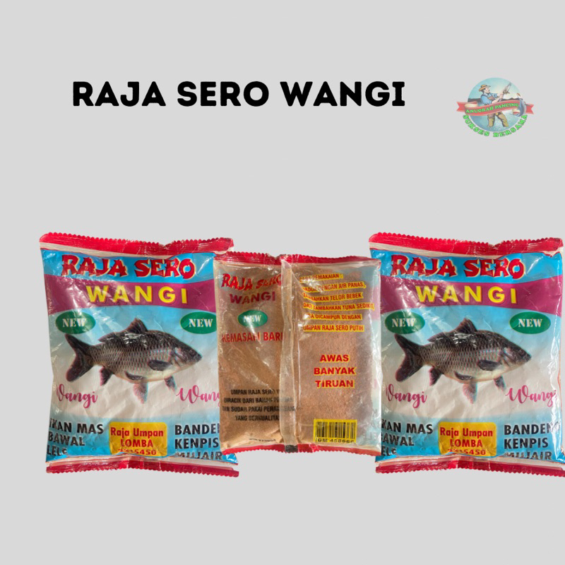 Jual Umpan Pelet Raja Sero Wangi ikan BAWAL, MAS, MUJAIR, BANDENG ...
