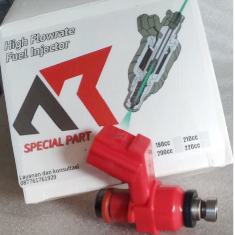 Jual injektor Honda High flowrate by AR SPECIAL PART 150, 160, 170, 180 ...