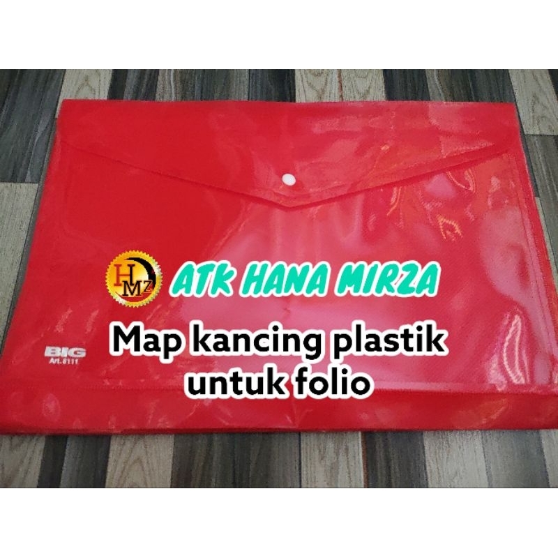 Jual Map kancing plastik/map tali ukuran folio | Shopee Indonesia