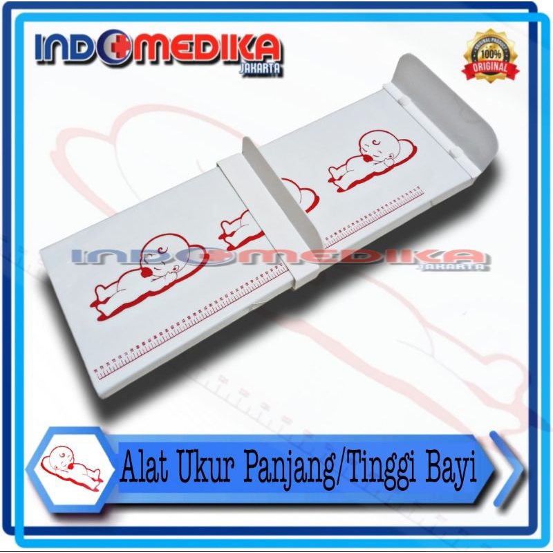 Jual Alat Ukur Tinggi Badan Bayi Acrylic/ Alat Ukur Panjang bayi ...