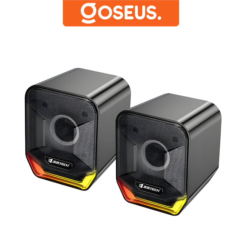 Jual Speaker Gaming Jertech S4 Rival Audio Wired Speaker LED Speaker ...
