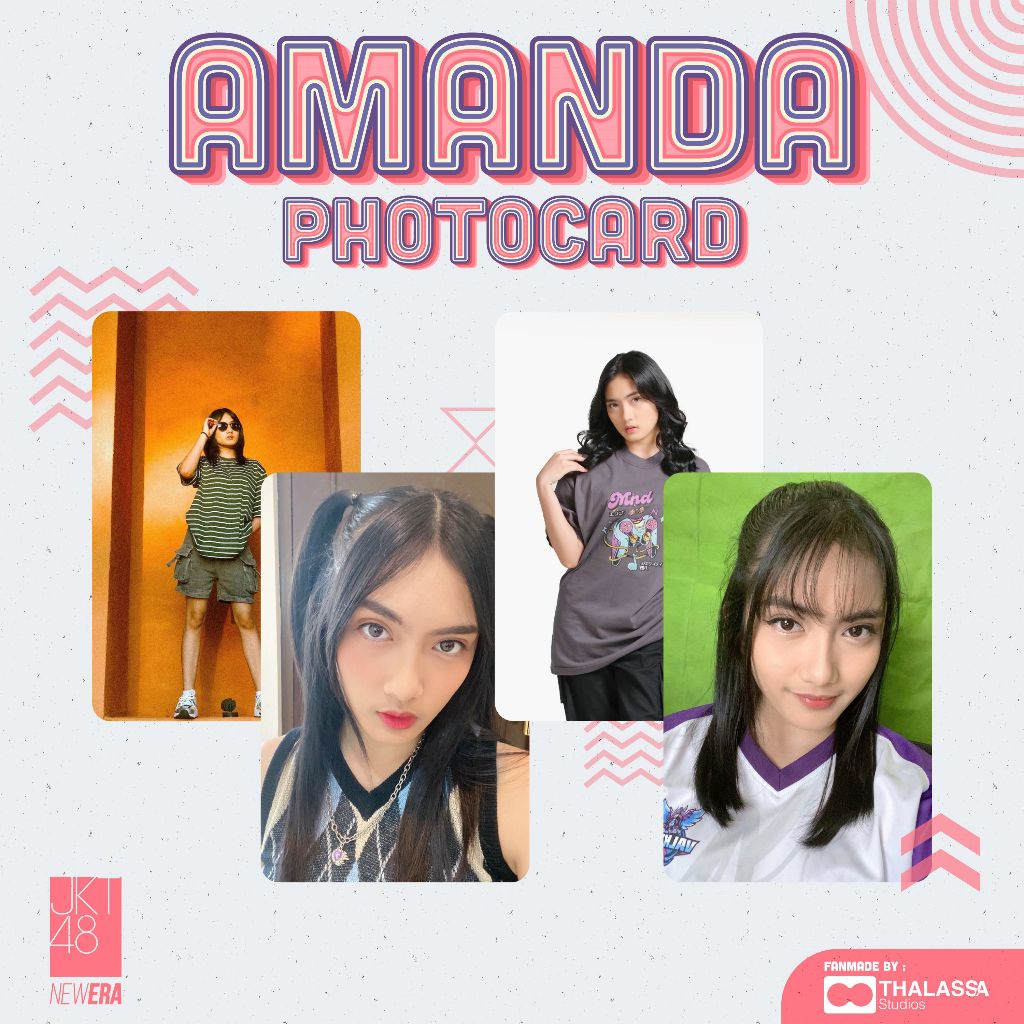 Jual Photocard Amanda Sukma JKT48 PC Photopack Selca Unofficial Fanmade ...
