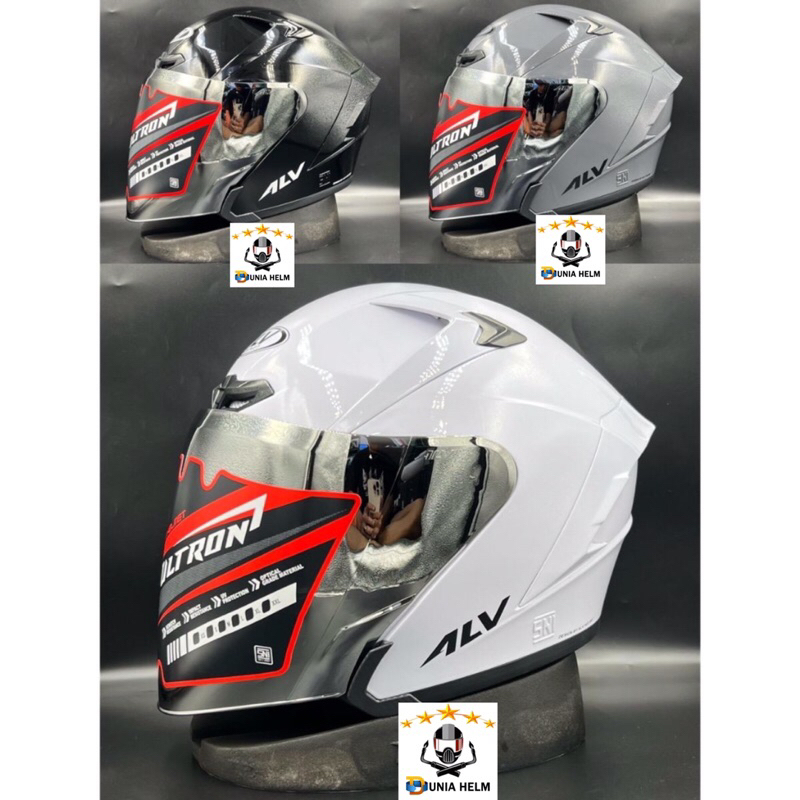 Jual HELM ALV ULTRON SOLID | Shopee Indonesia