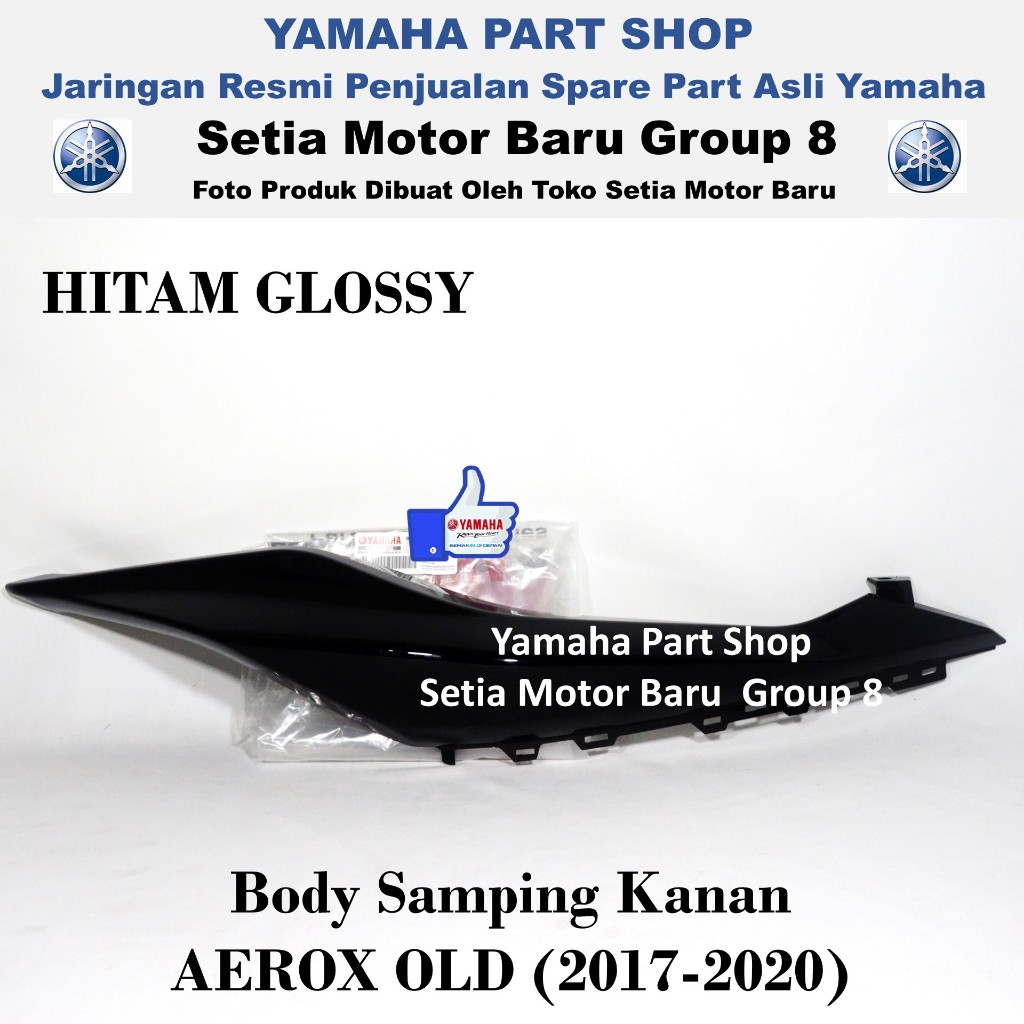 Jual Cover Bodi Body Samping Kanan Hitam Merah Kuning Biru Silver Abu ...
