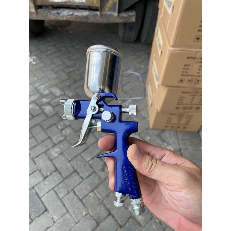 Jual Spet Alat Semprot Cat Spray Gun F2 Model K3 Tabung Atas | Shopee ...