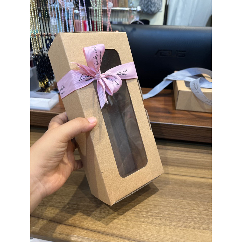 Jual box gift kado / kardus mika 24x10x7 cm | Shopee Indonesia