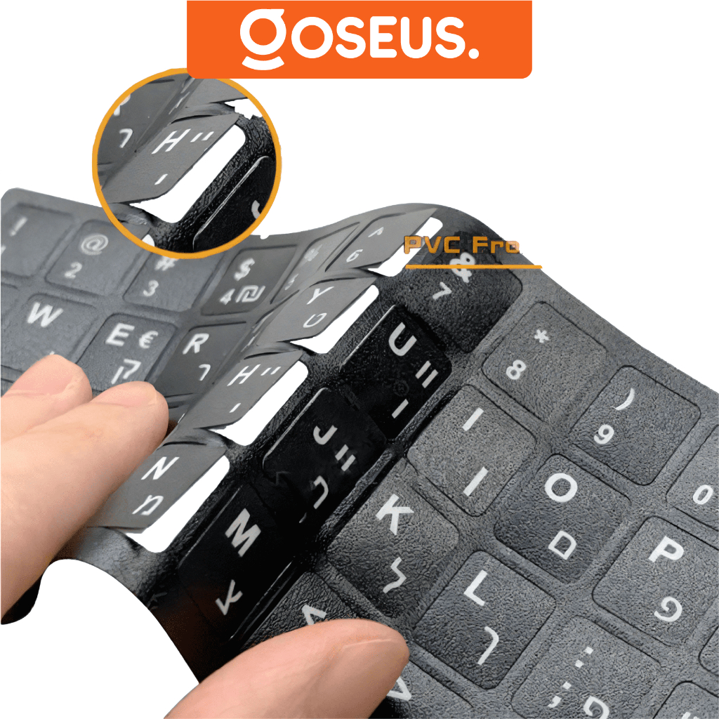 Jual [TERMURAH] KEYBOARD STICKER KOMPUTER/LAPTOP ENGLISH MATTE PVC ...