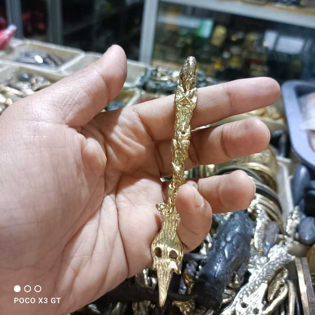 Jual ajimat pusaka tommbak baru kuping gagang pandito sepuh majapahit ...